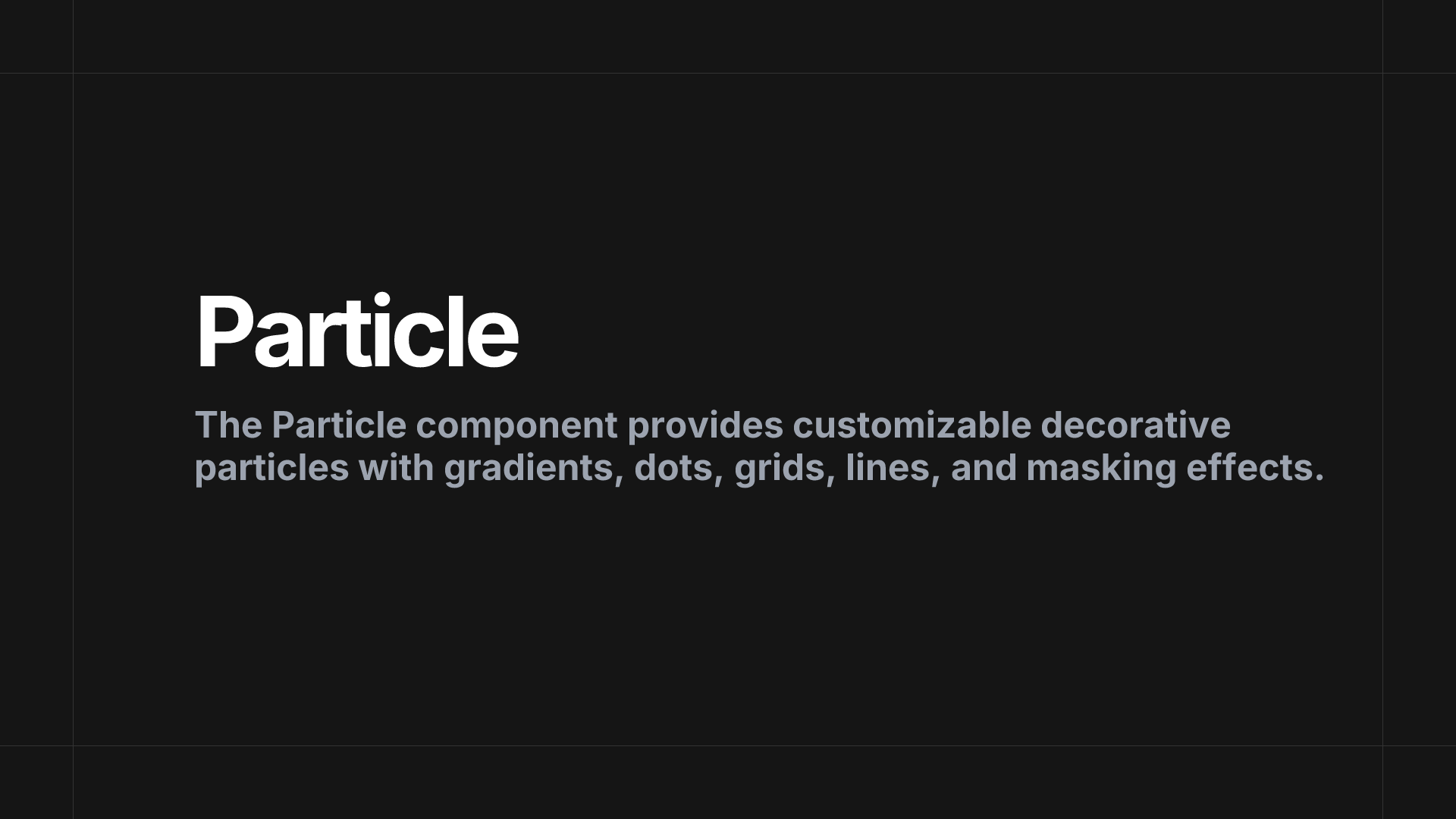 Particle – Once UI Particle – Once UI